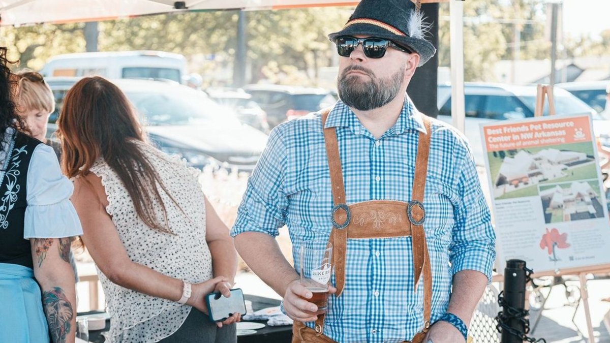 Brats, Beer, and Wiener Dog Races at Bike Rack Brewing Co Oktoberfest