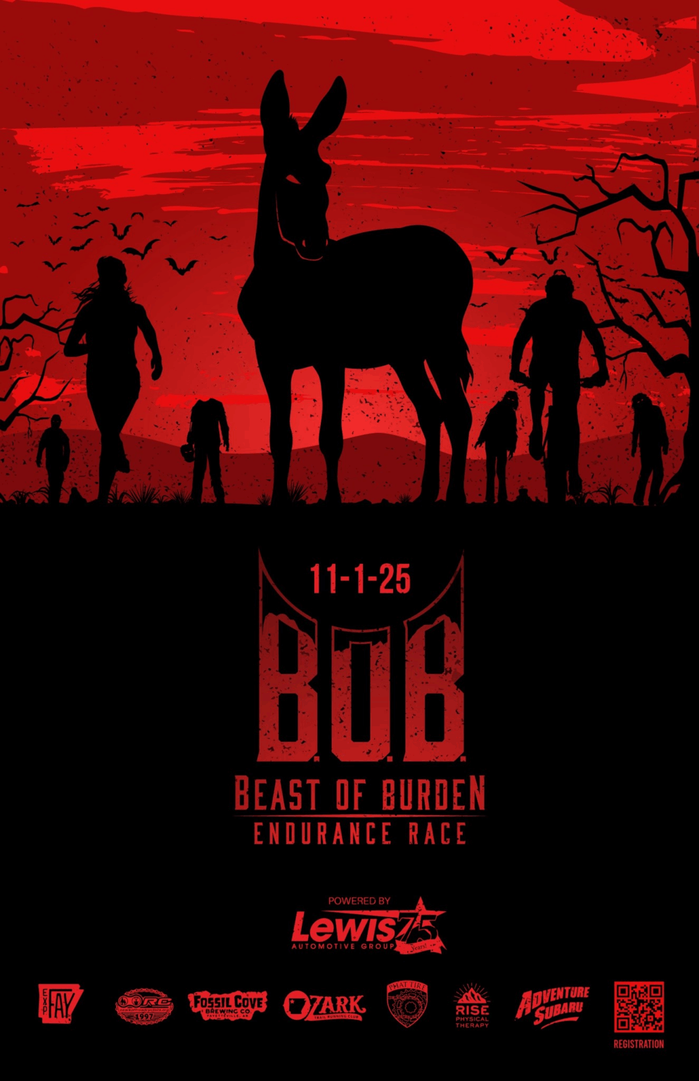 Test Your Limits at Fayetteville’s 25-Hour Beast of Burden Race