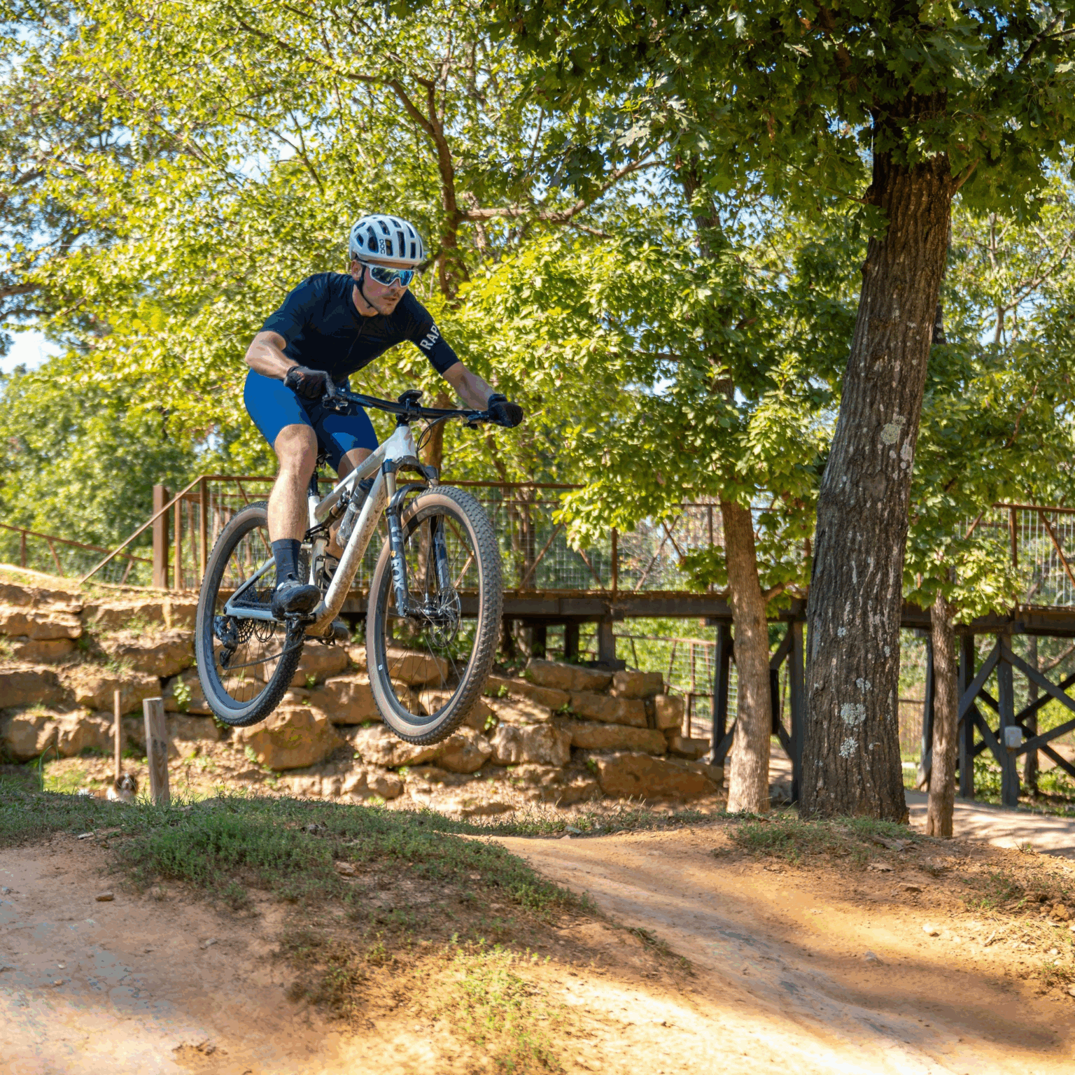 Land Jumps with Confidence at Coler Mountain Bike Preserve