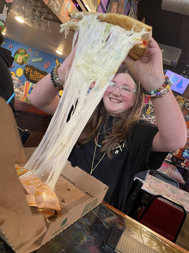 Join the Small Talk and Grab a Slice at Flashback's Pizza Party