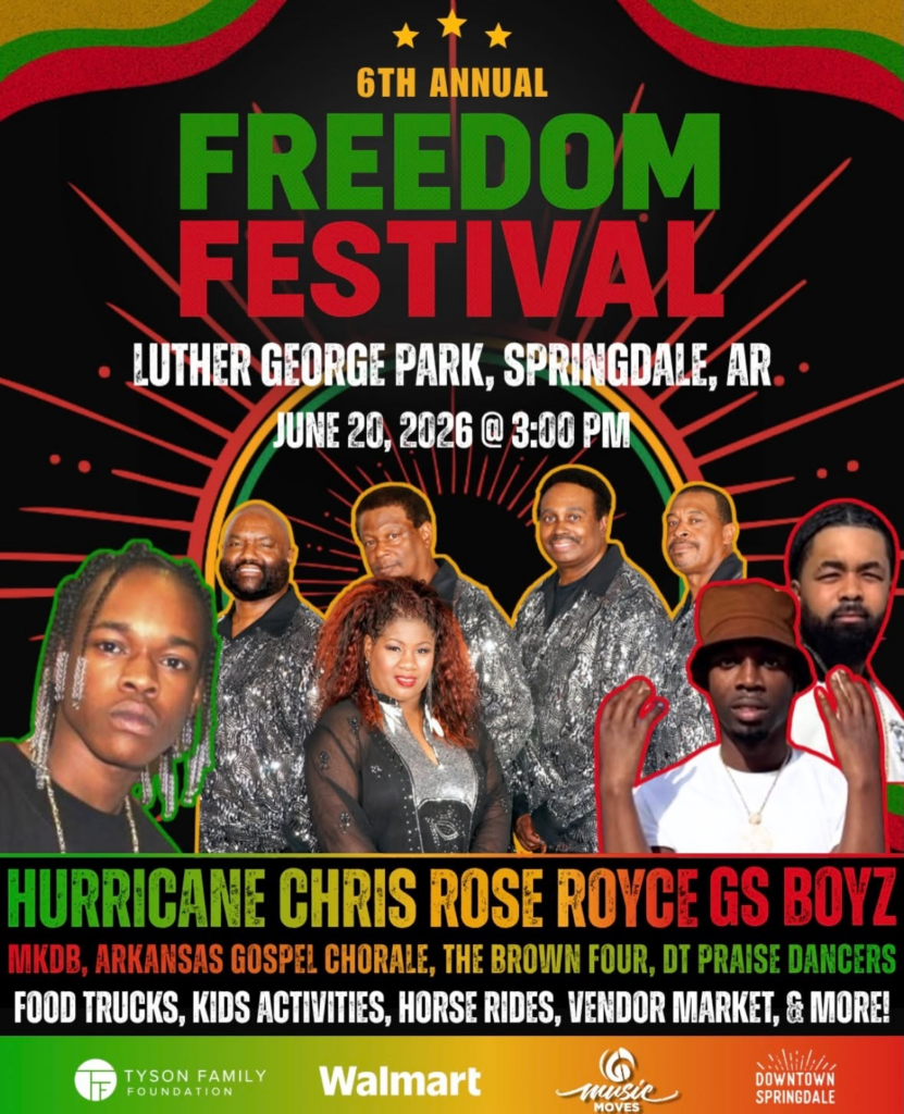 Springdale's Freedom Festival Returns to Luther George Park with Live ...