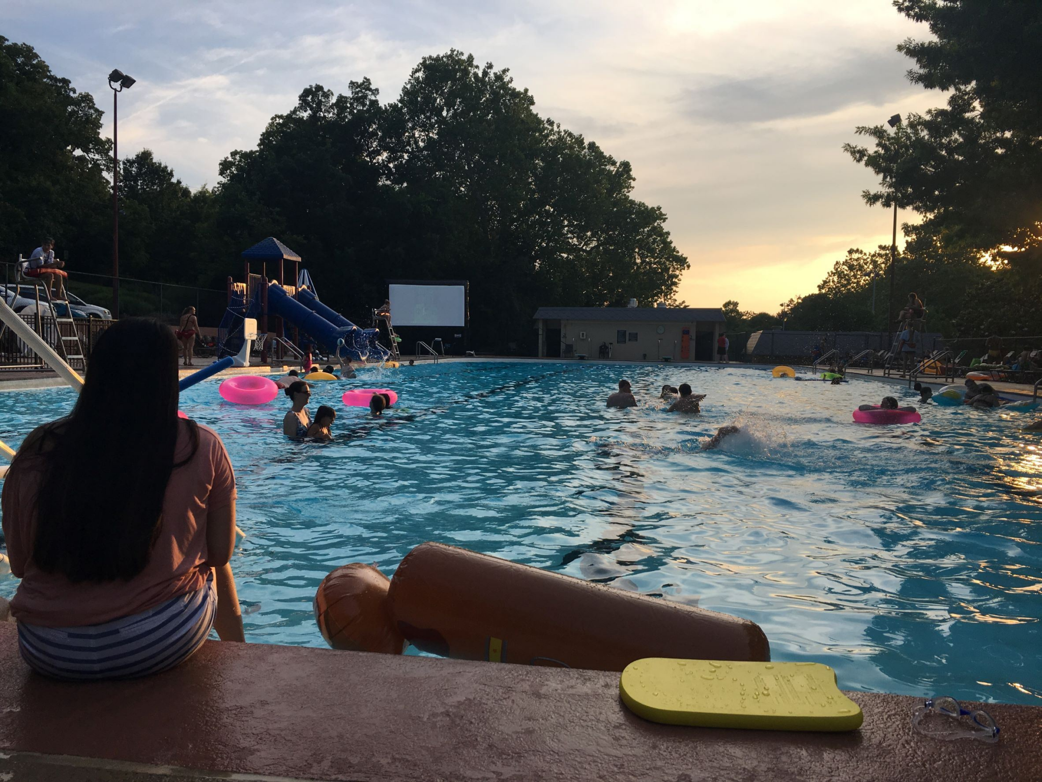 Wilson Park Pool Is Turning Movie Night into a Pool Party